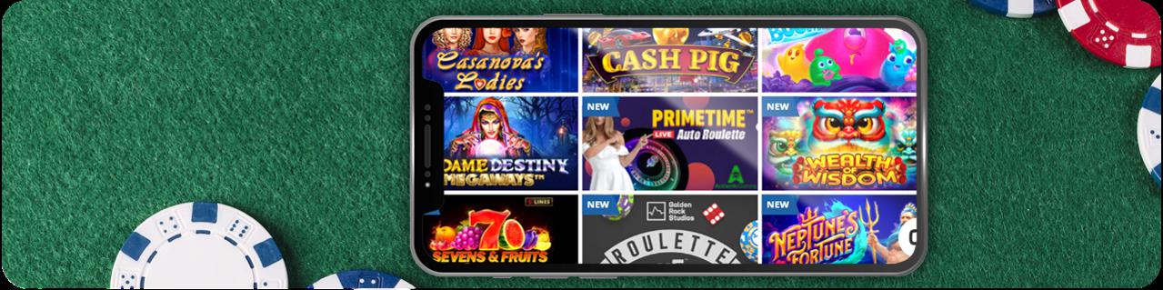 The most played games on the internet from Microgaming